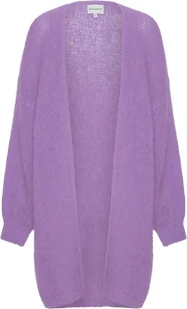 Americandreams Americandreams, Femme, Pulls, Violet, Taille: 42 FR Lee Midi Cardigan