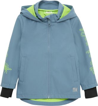 s.Oliver Funktionale Softshelljacke mit Jerseyfutter und dekorativem Reflektor-Detail