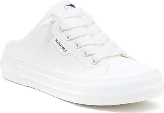 Rocket Dog Cheery Mule Canvas Textil Damen Wei&szlig;e Mules