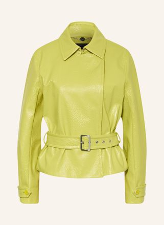 Marc Cain Jacke In Lederoptik gruen