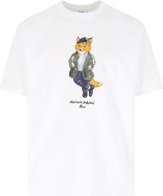 Maison Kitsun&eacute; T-Shirt Weekend Fox