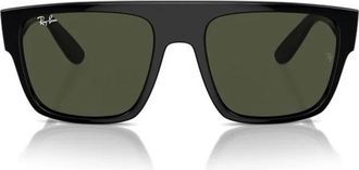 Ray-Ban unisex, Accessoires, Noir, Taille: 57 MM Drifter Lunettes de soleil