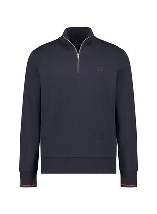Fred Perry Herren Troyer schwarz unifarben
