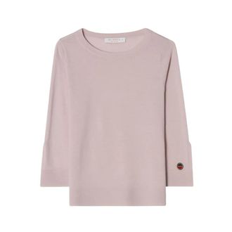 Busnel Femme, Pulls, Rose, Taille: 36 FR Ocean Boatneck Wool Top