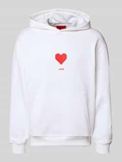 HUGO BOSS Regular Fit Hoodie aus reiner Baumwolle Modell DALENTINOS