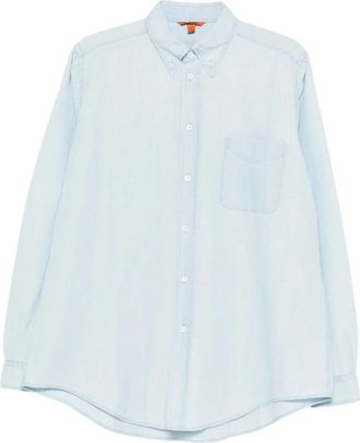 Barena Herren, Shirts, Blau, LGr&ouml;&szlig;e
