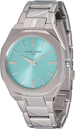 Pierre Cardin Femme, Accessoires, Gris, Taille: ONE Size Montre habill&eacute;e en acier inoxydable avec affichage de la date