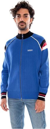 Kaotiko Veste Bleu Marine - Homme - Pulls - Bleu - Taille: S