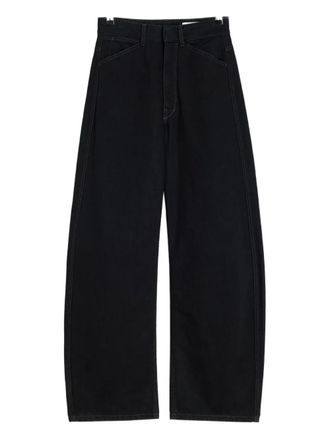 Christophe Lemaire Jeans mit hohem Bund - Schwarz