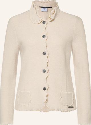 Hammerschmid Hammerschmid Strickjacke Bademn weiss
