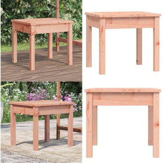 vidaXL Vidaxl - Banc de jardin 50x44x45 cm bois massif de douglas - Banc De Jardin - Banc Ext&eacute;rieur - Mobilier De Jardin - Chaise Longue - Terrasse - Home &