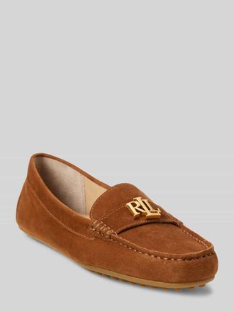 Lauren Ralph Lauren Slipper aus echtem Veloursleder