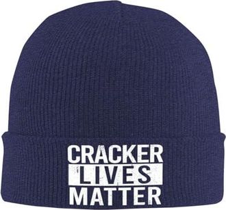 Generic Les Vies des Rigolos Comptent Femme Homme Bonnet De P&ecirc;cheur Classique Bonnets Hiver Confortable Bonnets Tricot&eacute; pour Casque Moto Cyclisme Course &Agrave; Pie