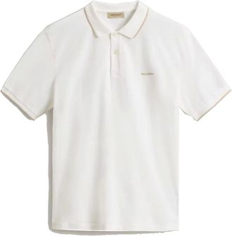 Woolrich Homme, Tops, Blanc, Taille: M Monterey Polo