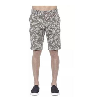 Pantaloni Torino Gemusterte Baumwoll-Bermuda-Shorts - - Shorts - Herren - Mehrfarbig - L