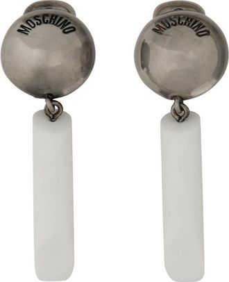 Moschino Femme, Accessoires, Blanc, Taille: ONE Size Bijoux White