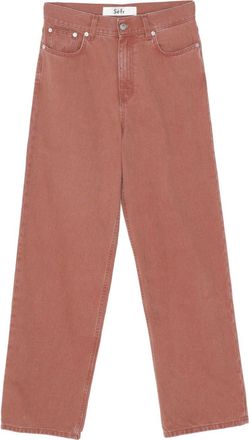 Séfr Jeans mit weitem Bein - Rot