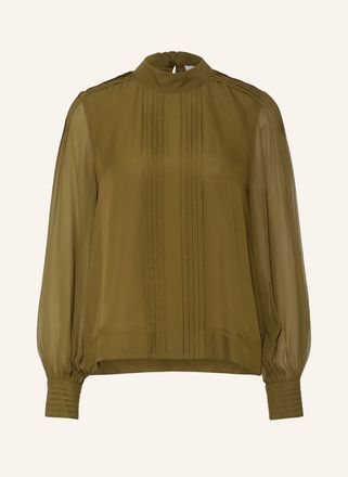 Reiss Reiss Blusenshirt Ottilie Mit Plissees gruen