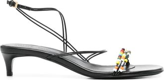 Khaite sandales Loop 35 mm - Noir