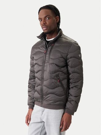 Guess &Uuml;bergangsjacke M6RL0M WDQ52 Grau Regular Fit