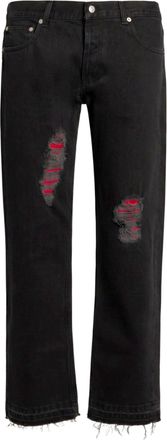 Alexander McQueen HOSEN & R&Ouml;CKE - Jeanshosen auf YOOX.COM