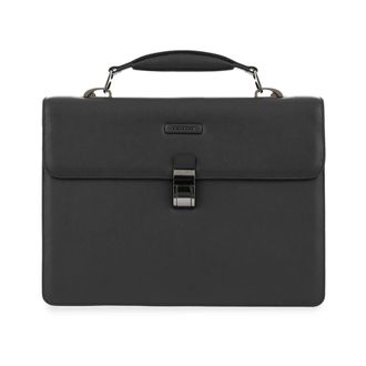 Piquadro Aktentasche mit 14 Laptop-Fach und iPad-Fach - - Bags - Herren - Schwarzk - ONE SIZE