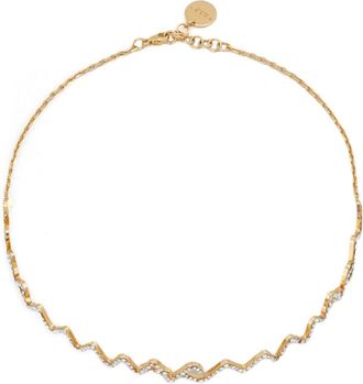 Marni Choker mit Logo - Gold