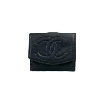 Chanel Pre-owned Bi-fold Wallet - - Pre-owned - Damen - Schwarzk - ONE SIZE
