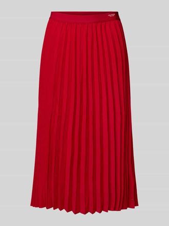 Tommy Hilfiger Ausgestellter Midi-Rock mit Plissees