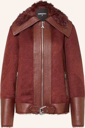 Patrizia Pepe Patrizia Pepe Jacke Mit Kunstfell braun
