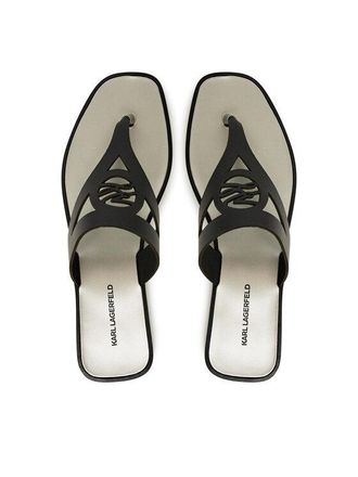 Karl Lagerfeld Zehentrenner Skoot II KL80407 Schwarz