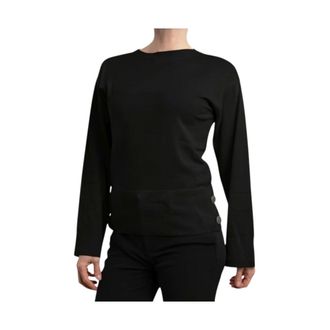 A|X Armani Exchange Femme, Pulls, Noir, Taille: 38 FR Maglia