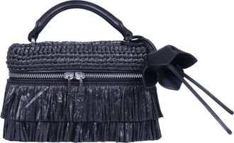 Michael Kors Femme, Sacs, Noir, Taille: ONE Size Sac bandouli&egrave;re extra-petit &agrave; poign&eacute;e sup&eacute;rieure