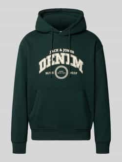 Jack & Jones Hoodie mit Label-Print Modell JAM