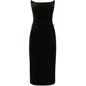 Dolce & Gabbana Femme, Robes, Noir, Taille: 40 FR Robes Noires pour Femmes