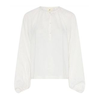 Julie Fagerholt - Heartmade Damen, Blusen & Hemden, Wei&szlig;, SGr&ouml;&szlig;e
