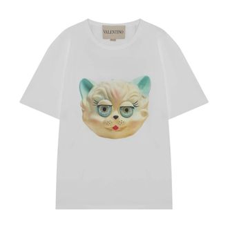 Valentino Garavani T-Shirts - - Tops - Herren - Beige - M