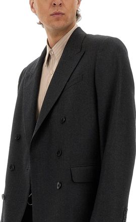 Dries Van Noten Wool Jacket - Gray