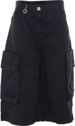 Pinko Pinko, Femme, Shorts, Noir, Taille: 38 FR Long Shorts