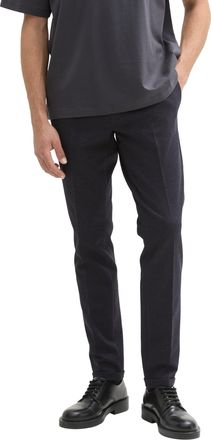 Tom Tailor Herren 1043618 Basic Jogginghose mit Print, 25925-anthra Twill, M