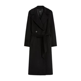 Max Mara Resina Mantel - - Coats - Damen - Schwarzk - S