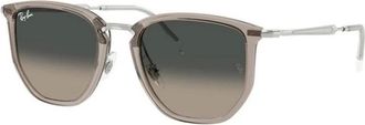 Ray-Ban unisex, Accessoires, Gris, Taille: 53 MM Geometric Lunettes de soleil