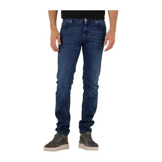 Alberto Slim Fit Blaue Jeans f&uuml;r Herren - - Jeans - Herren - Blau - W35 L34