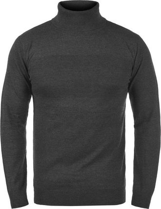 Indicode Rollkragenpullover IDErnetto Rollkragenpulli mit abgesetztem Strickmuster