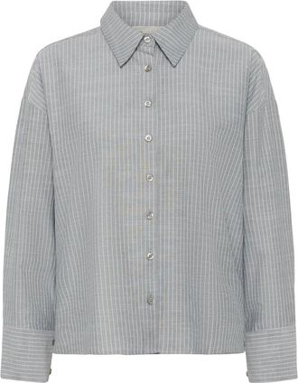 MY ESSENTIAL WARDROBE Femme, Blouses et Chemises, Gris, Taille: 46 FR Chemises