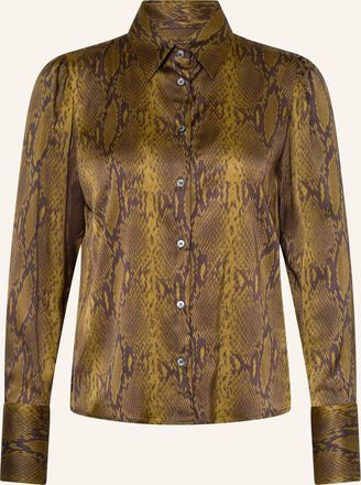 Robert Friedman Robert Friedman Hemdbluse Sandy Aus Satin gruen