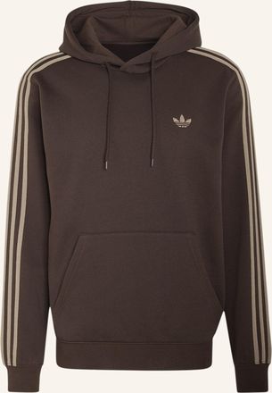 adidas Originals Adidas Originals 3-Streifen-Hoodie braun