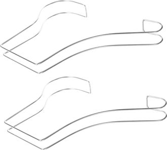 DOITOOL 2 St&uuml;ck Edelstahl Schuhformer Schuhst&uuml;tze f&uuml;r Sandalen und High Heels mit Glatter Oberfl&auml;che Leicht und Langlebig Praktischer Schuhhalter f&uuml;r Schuhreg