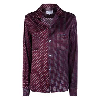Maison Margiela Paisley-Print Langarmhemd - - Blouses & Shirts - Damen - Mehrfarbig - M