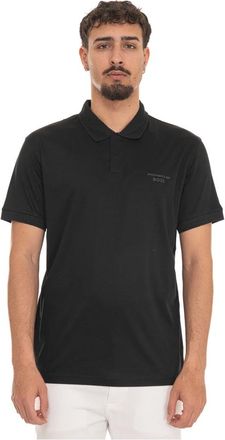 HUGO BOSS Homme, Tops, Noir, Taille: 2XL Polo &agrave; manches courtes